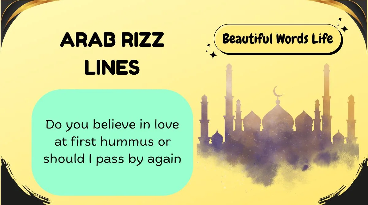 170+ Arab Rizz Lines That Will Make Your DMs Pop in 2026 😎💌