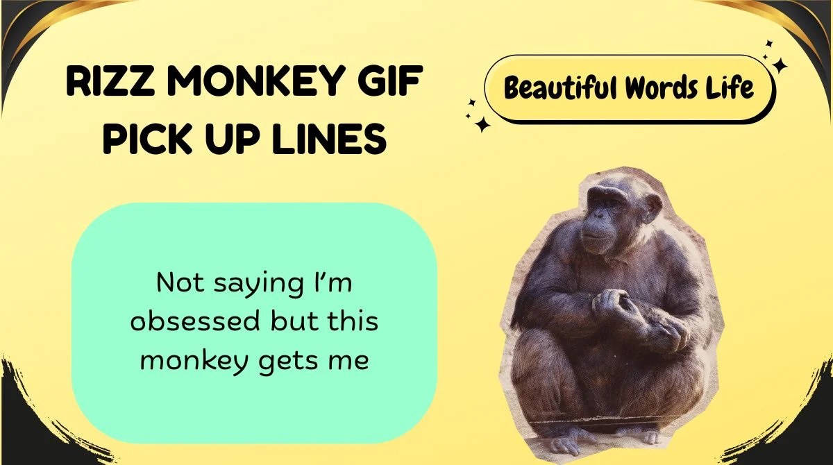 198+ Rizz Monkey GIF Pick Up Lines That Swing Straight Into Your DMs 🐒🔥 ...
